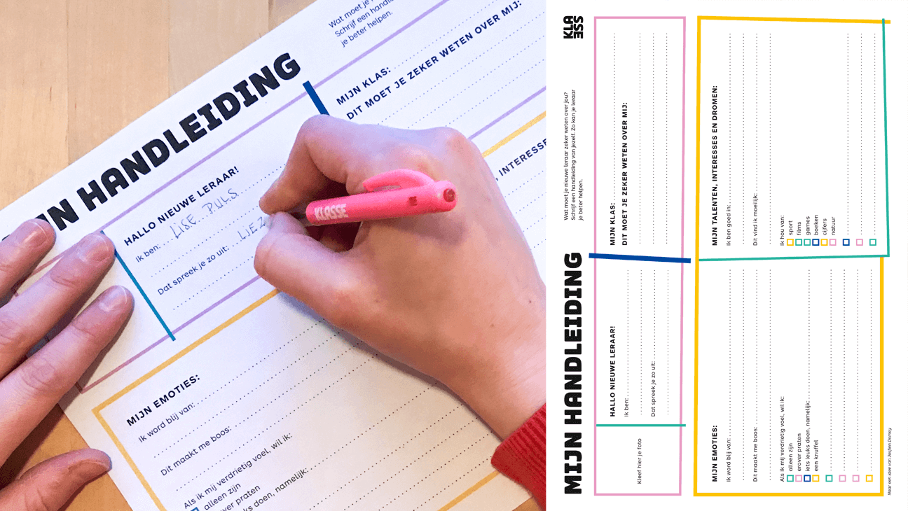 Nieuwe leerlingen snel kennen? Laat ze hun handleiding schrijven – Klasse